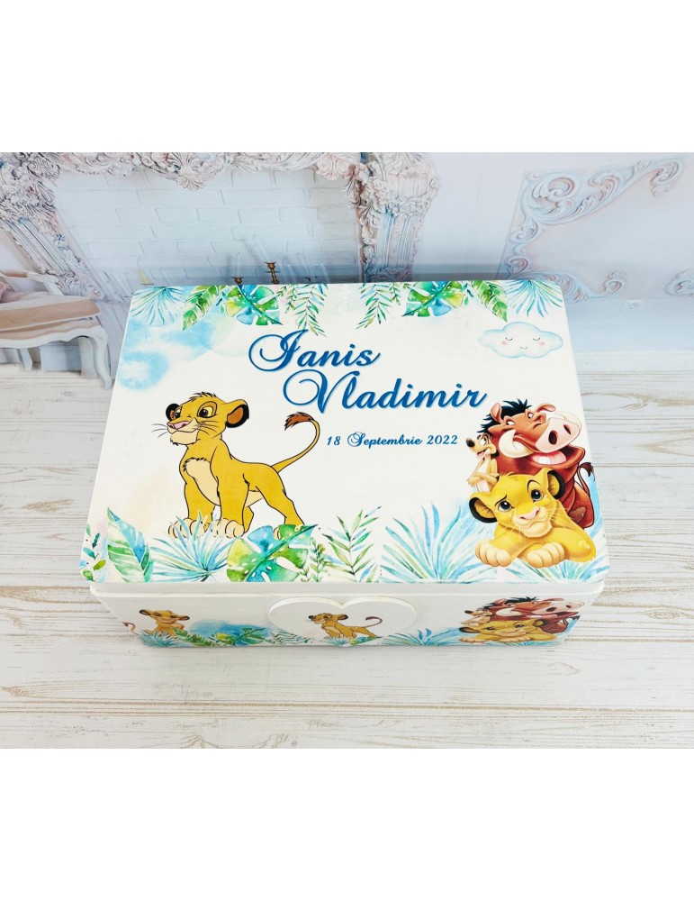 Trusou Botez Personalizat Simba Lion King Taxa urgenta (+50 RON) Am ...