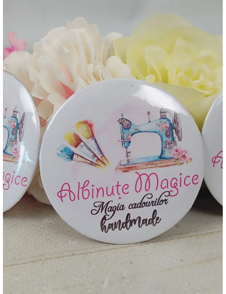 Insigne personalizate cu logo firma Taxa urgenta (+50 RON) Am rabdare
